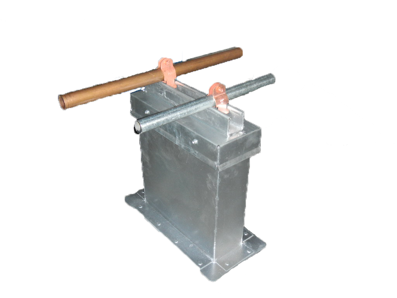 Equipment Rails from L-Arden - Spiral Duct Support Rails, Pitched ...