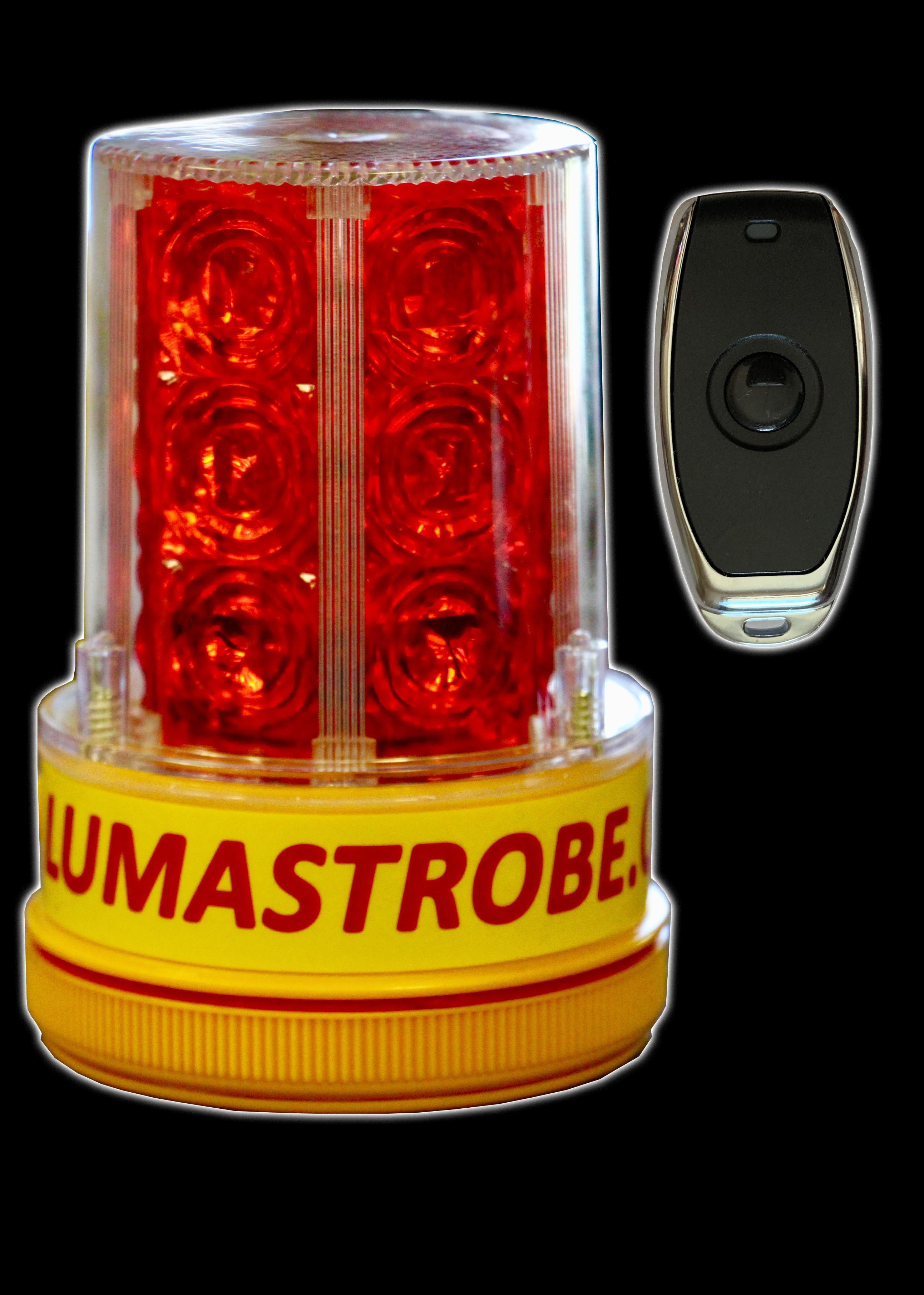 LX-36-RC REMOTE CONTROLLED LED BEACON BATTERY POWERED