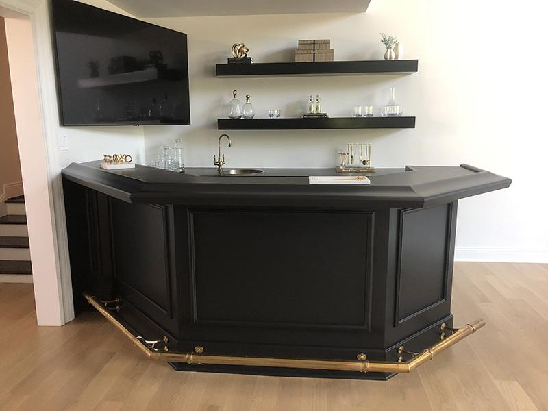 Custom Bar Design & Installation - Custom Bar Woodworking Morris County NJ