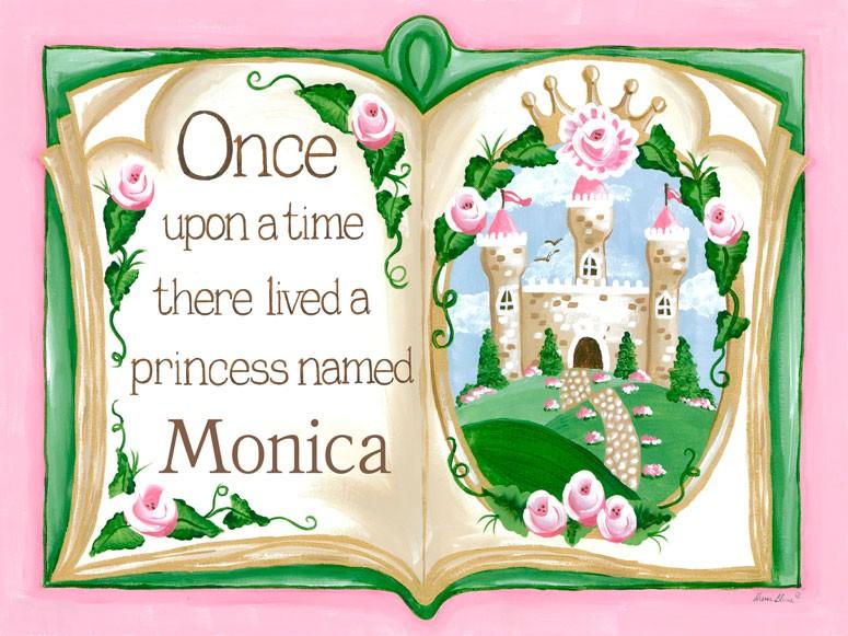 Pink Princess Storybook PIcture