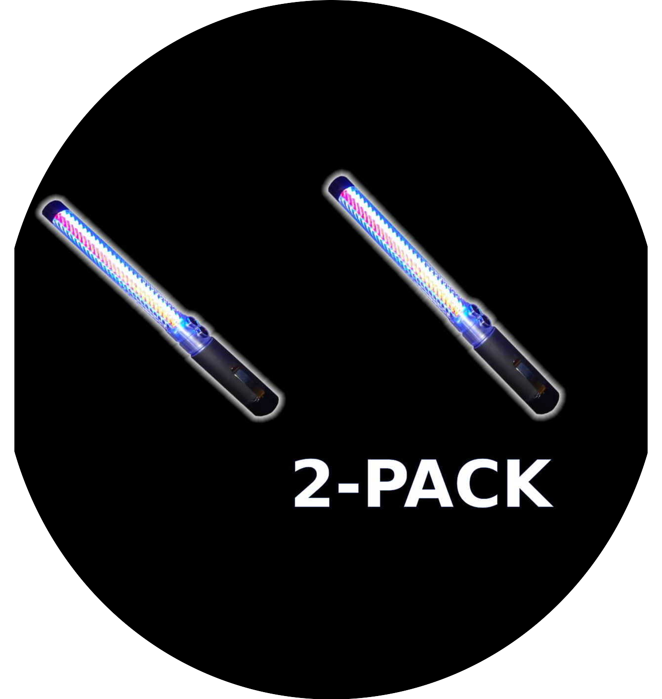 BT-TAC-PK (2 PACK) TRAFFIC BATON RED/BLUE