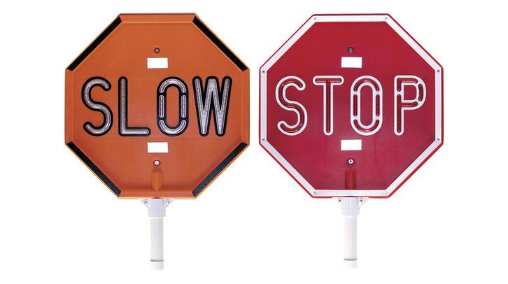 LED Flagger- LX-STOP-SLOW