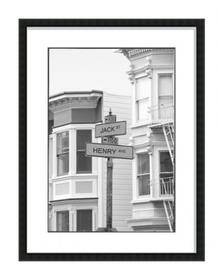 Personalized San Francisco Vertical Street sign