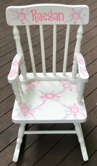 Lattice Design Rocking Chair