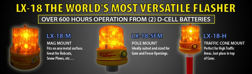 Flashing Warning Lights | Lumastrobe | innovative LED Strobe & Solar ...