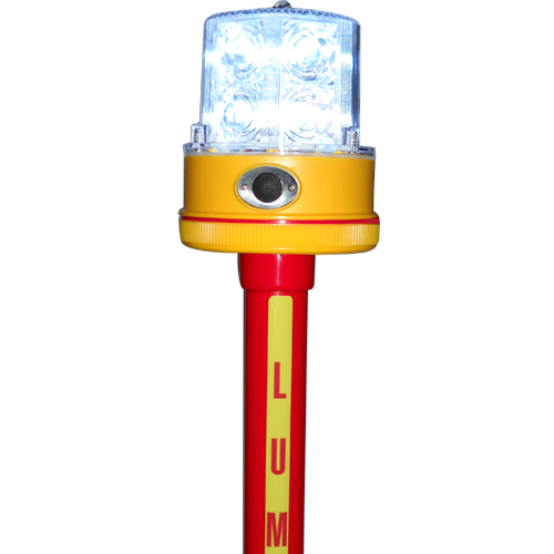 Pole Mounted Warning Light- The Scepter - (Remote optional)