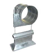 Equipment Rails from L-Arden - Spiral Duct Support Rails, Pitched ...