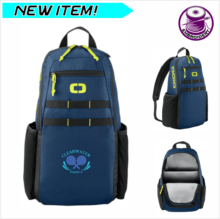 CLEARWATER PADDLE: NAVY OGIO COURT SLING PACK