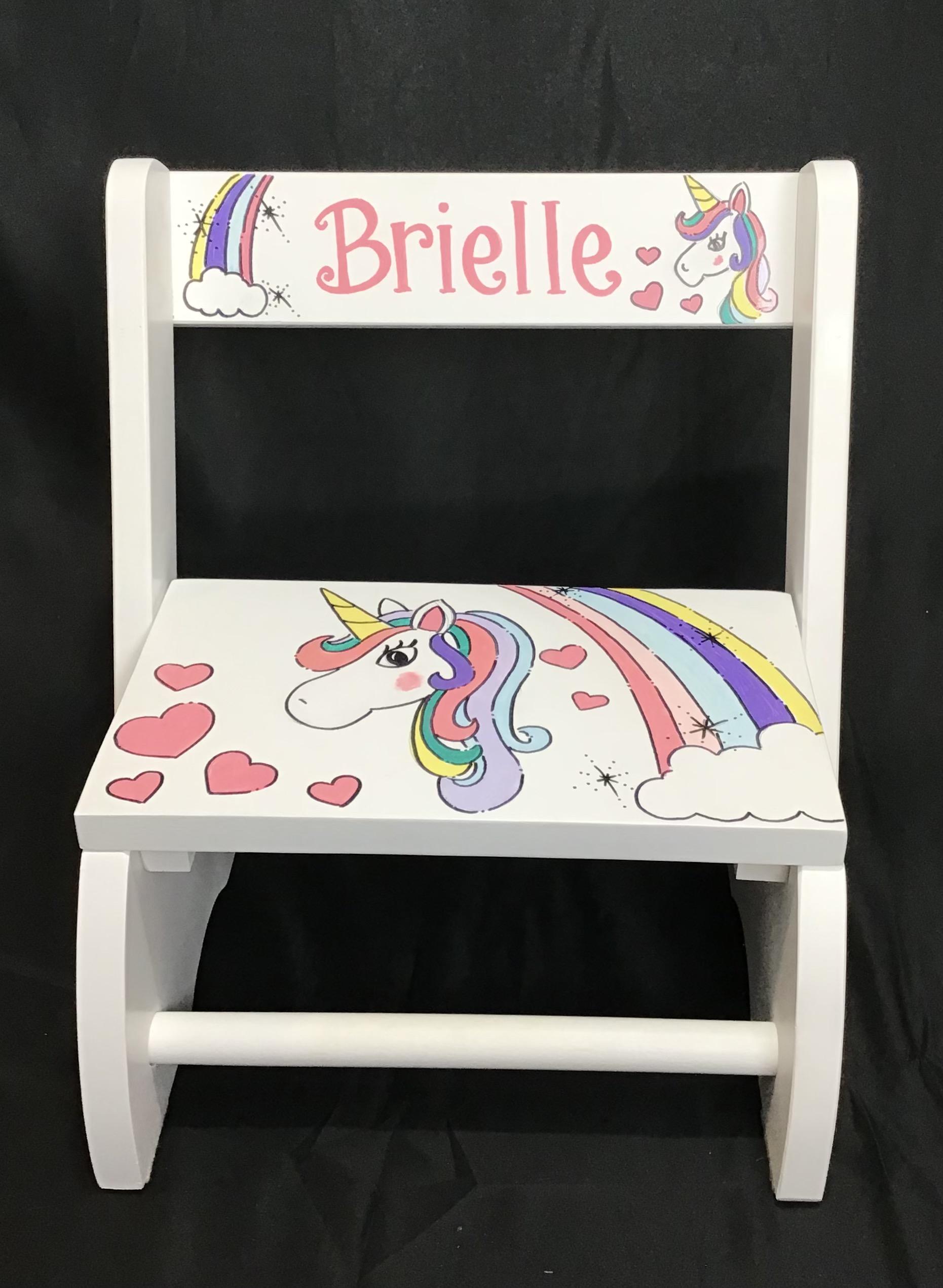 Unicorn Step Stool