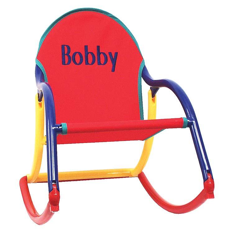 Primary Canvas Rocker