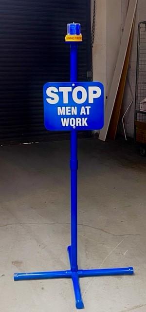 Railroad Flag Stand Model LX-RR-FS-B