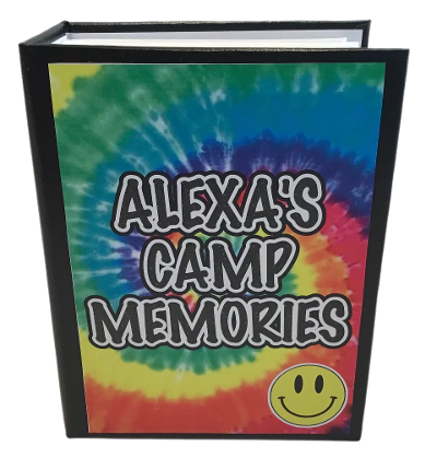 Camp Memories Album-Tie Dye