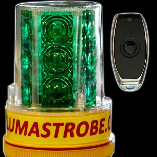 LX-36-RC REMOTE CONTROLLED LED BEACON BATTERY POWERED