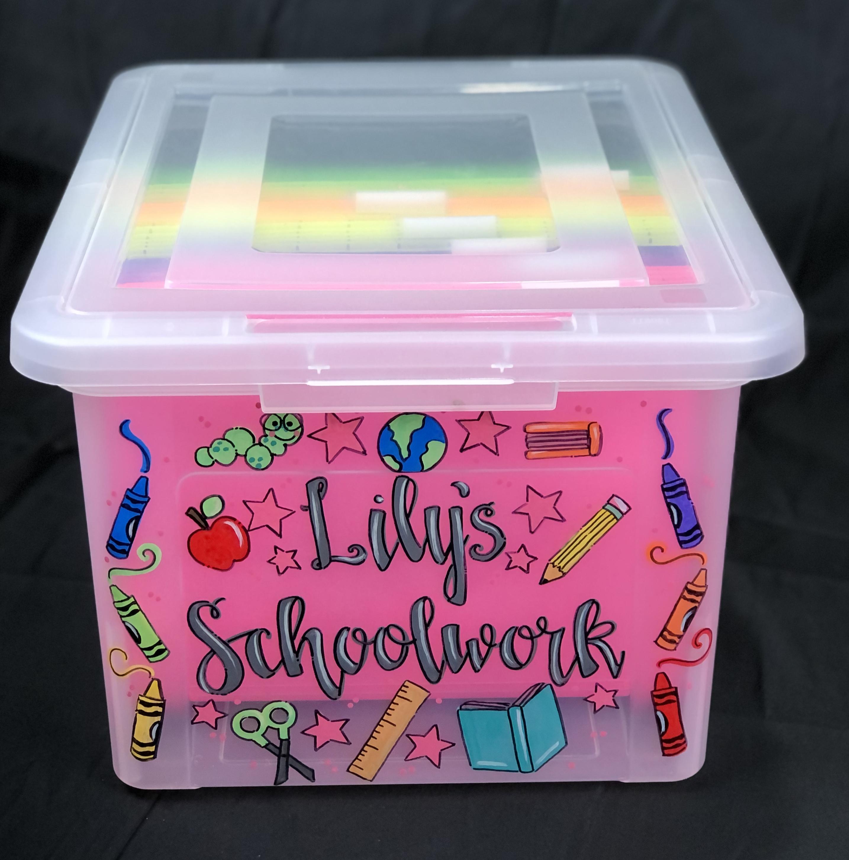 School File Box