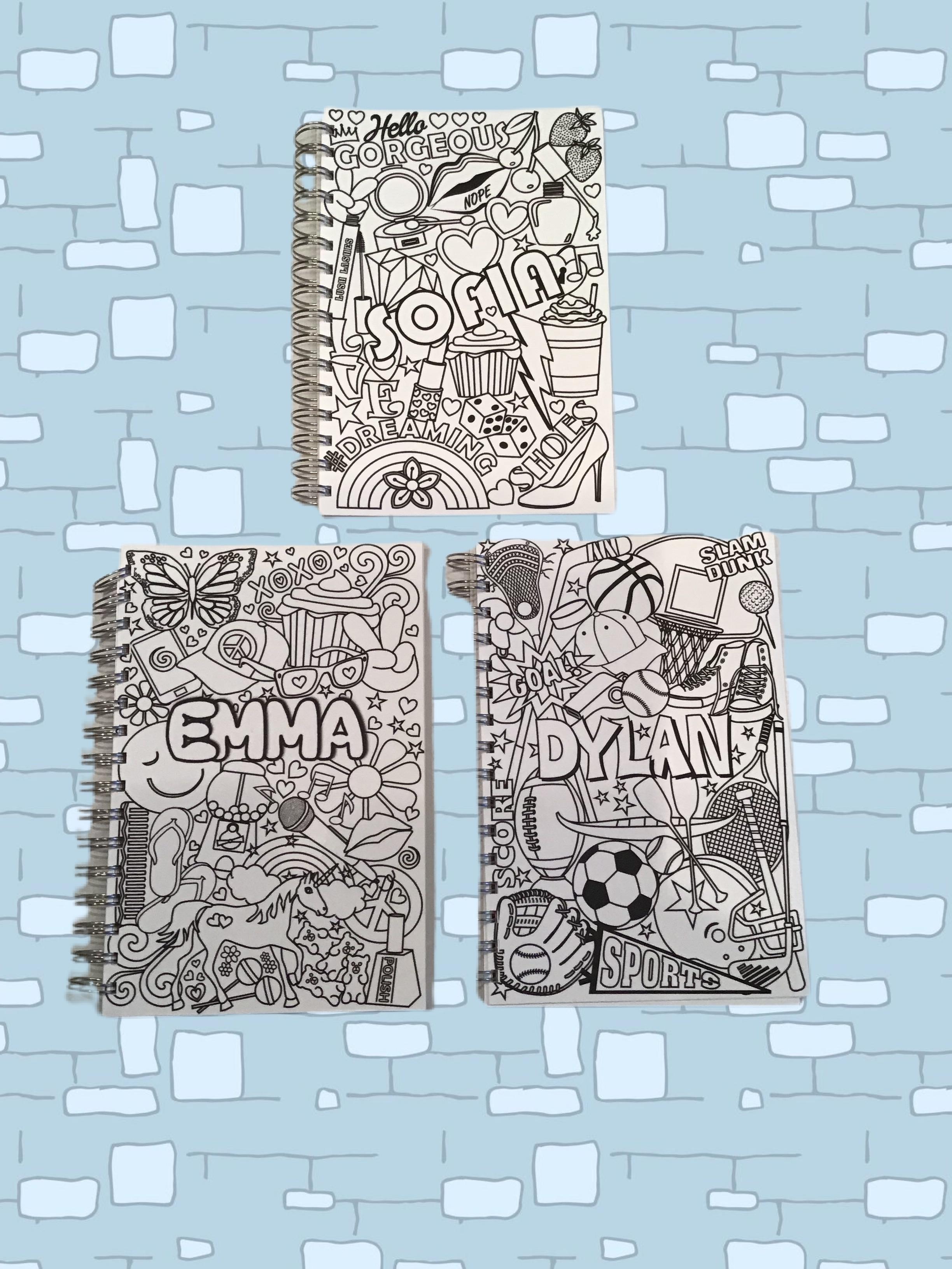 Color Me Journal/Notebook