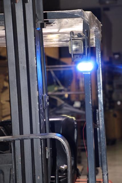 Blue Forklift Spot Light