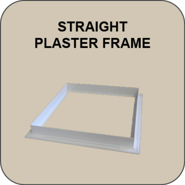 Straight Mount Plaster Frames