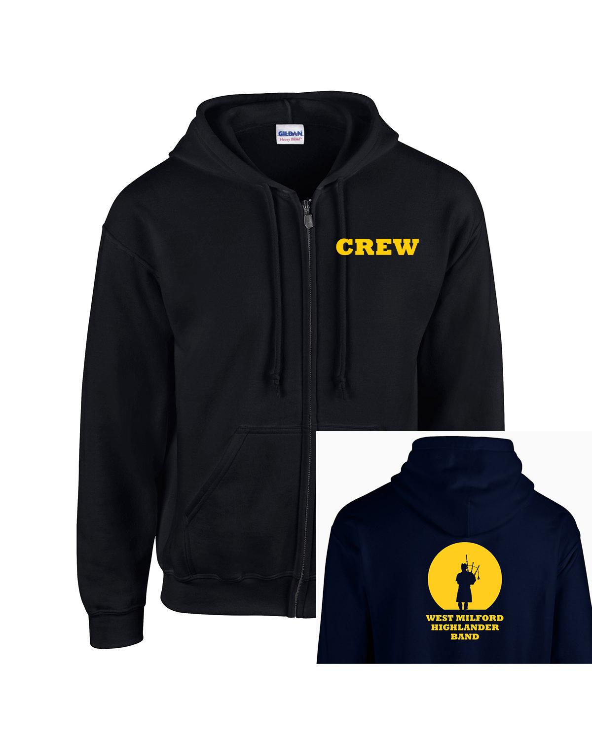 Crew Zip-up Hoodie